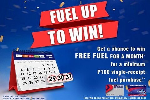 Fuel Up to Win! (January 29 to 31, 2021) - Petron