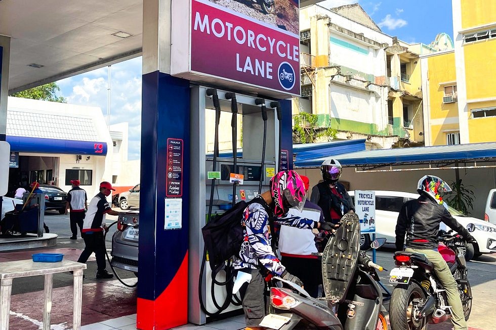 Petron Stations launch exclusive motorcycle lanes